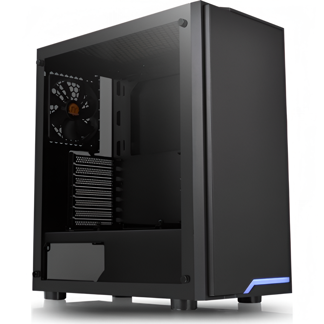 Корпус Midi-Tower Thermaltake H100 TG Black (CA-1L4-00M1WN-02)