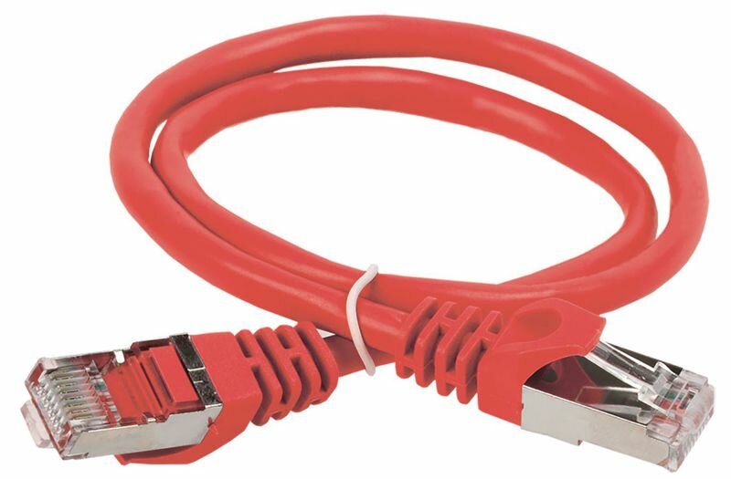 Патч-корд кат.5E FTP LSZH 2м красн. ITK PC04-C5EFL-2M
