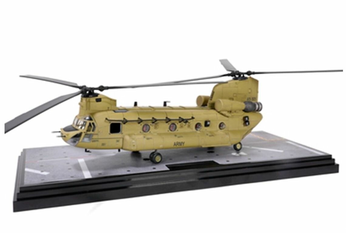 Готовая коллекционная модель FOV 1:72 Boeing CH-47F Chinook тяжелый транспортный вертолет ВВС Австралии, металлический корпус