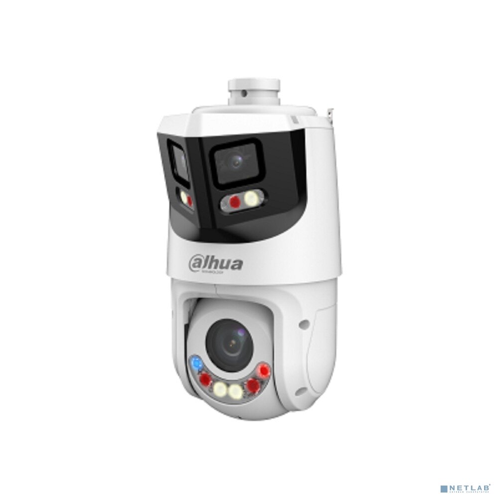 DAHUA DH-SDT4E425-8P-GB-APV1 Уличная купольная PTZ IP-видеокамера , 1/2.7" 8Мп CMOS, 2.8мм, ИК 30м, Led 30м (панорамный модуль) 1/2.8 4Мп CMOS, F1.6, 5мм–125мм, ИК 100м, Led 50м(PTZ-модуль)