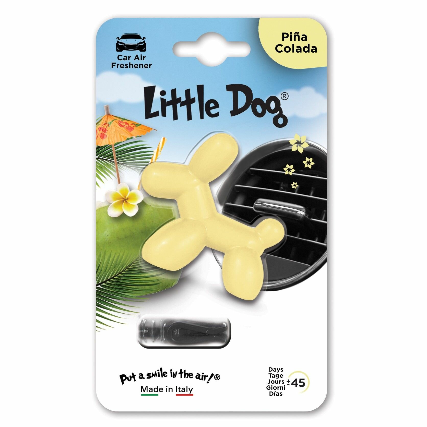 Ароматизатор на дефлектор Little Dog Pina Colada Little Dog ED1414