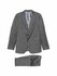 Комбинезон GIORGIO ARMANI Single-breasted notch-lapel suit, размер 52, grey