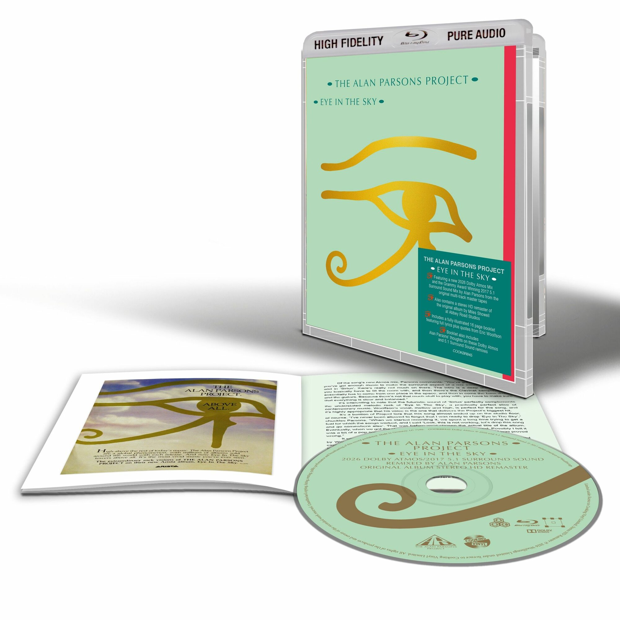 Компакт-диск The Alan Parsons Project - Eye In The Sky (Immersive Audio Blu-ray) (Blu-ray Audio) (1 BR)