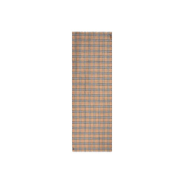 Шарф BURBERRY для женщин, one size, Желтый — фото 1