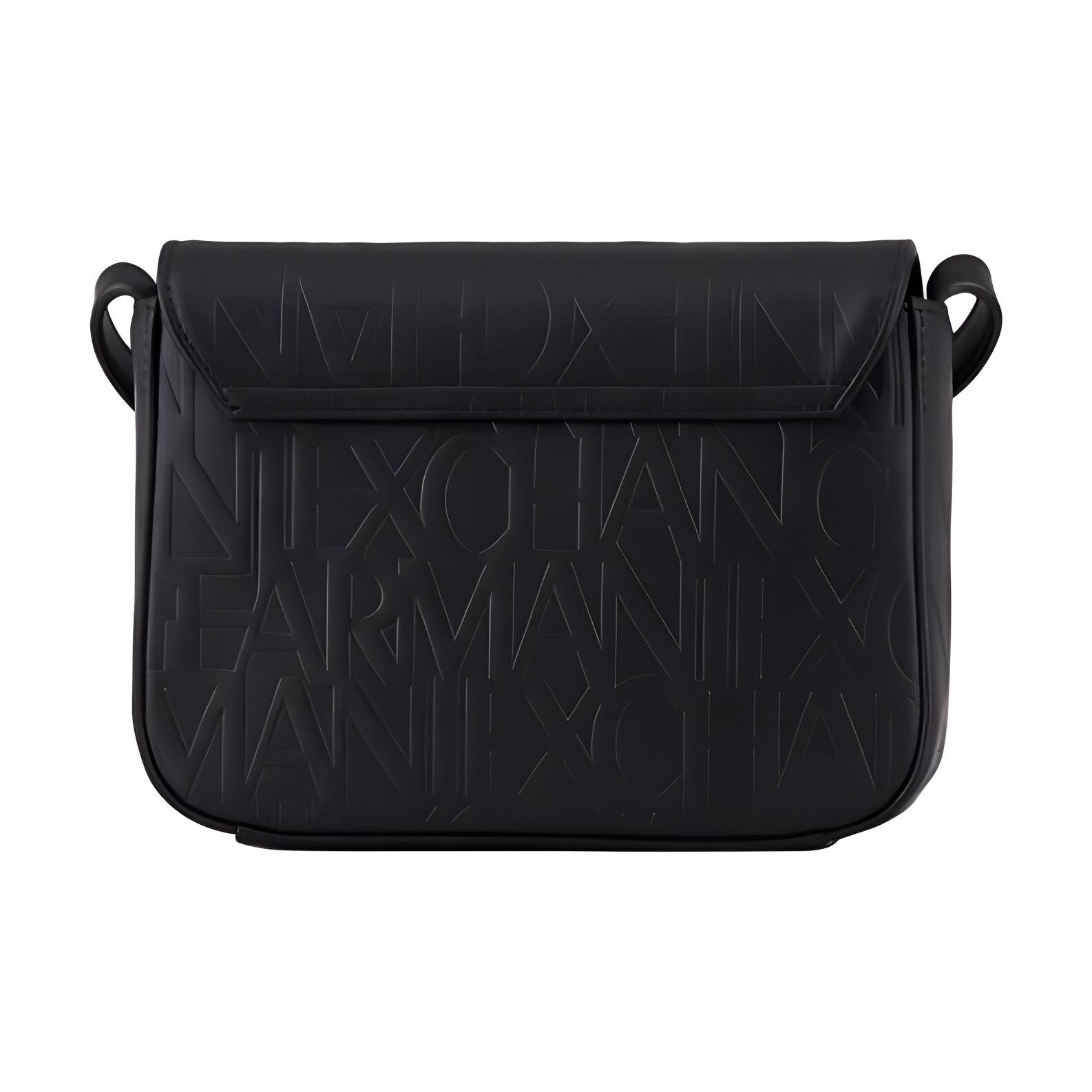 Сумка Armani Exchange, фактура тиснение, черный — фото 1