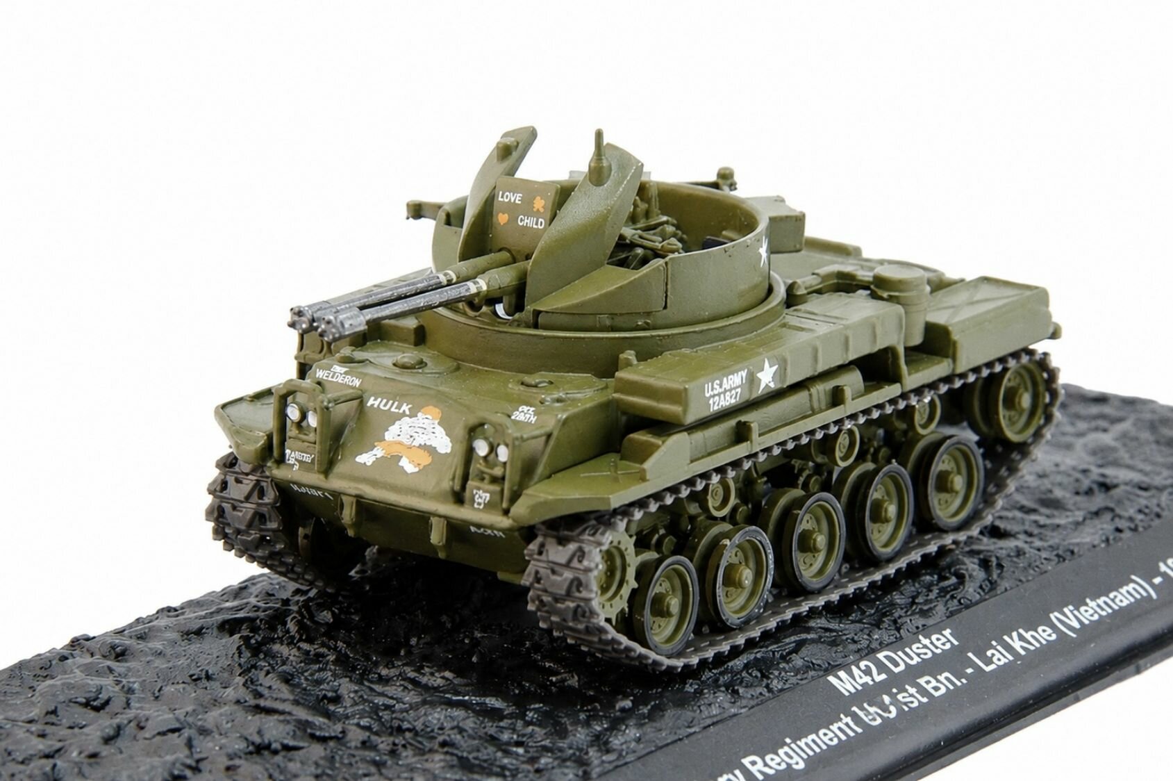 Модель военной техники 1 72 М42 Duster 1969