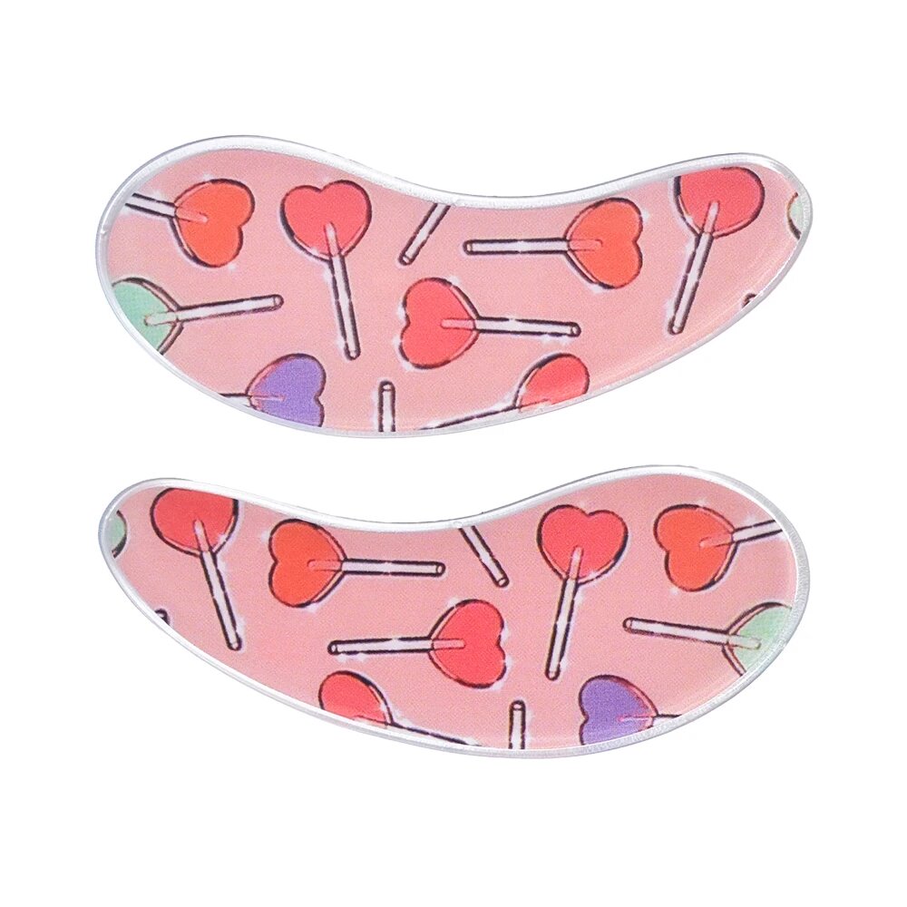 Патчи для глаз Permania, 1 pair-D, розовый