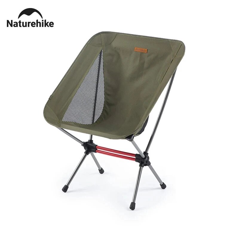 Складной Стул Naturehike Camping Moon Chair Из Легкого Алюминиевого Сплава Для Отдыха На Природе, Походов, Рыбалки И Пляжа