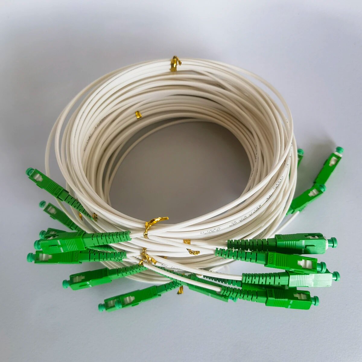 10 шт. оптоволоконных патч-кордов SC/APC - SC/APC 3М simplex