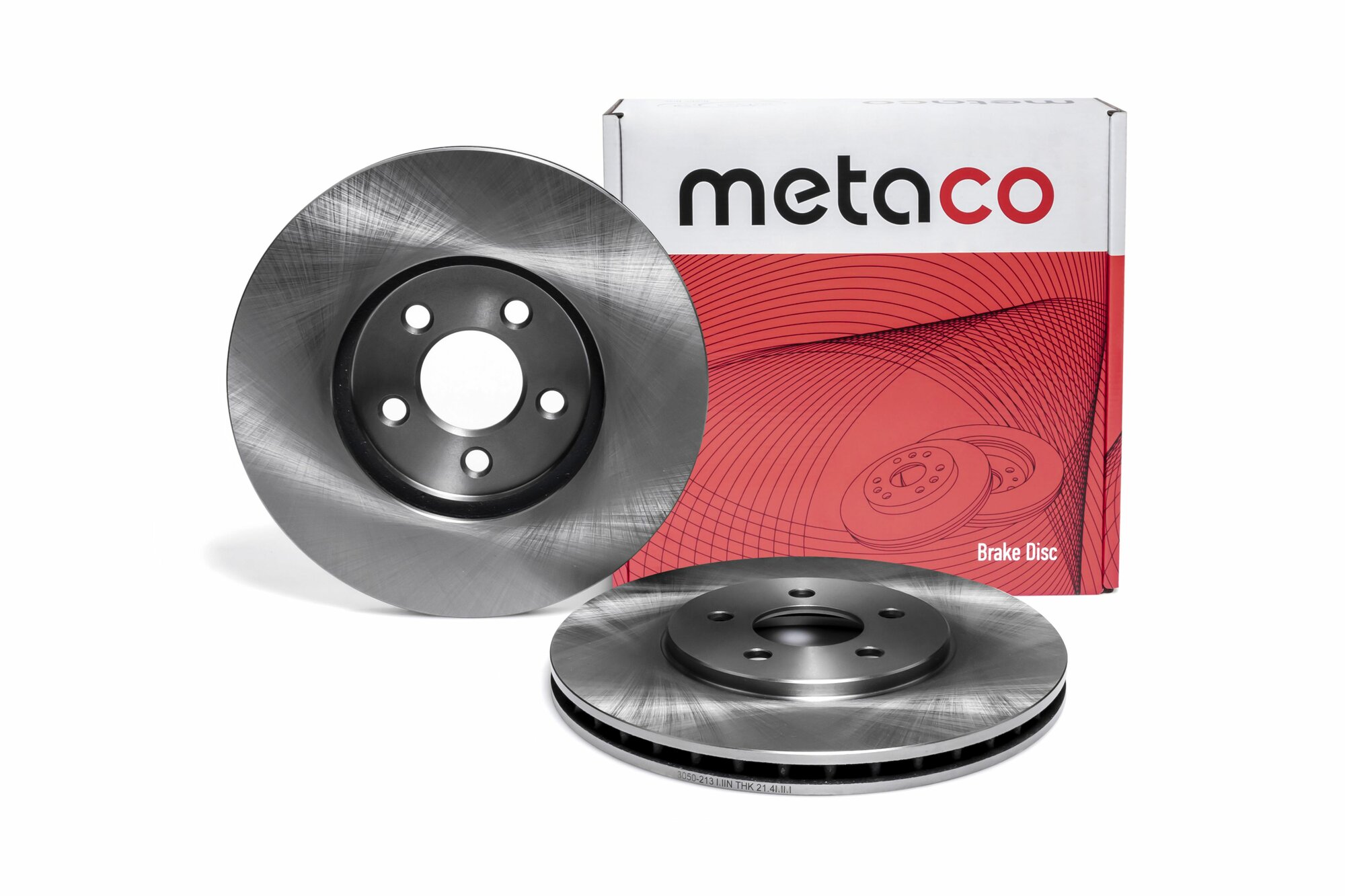 Диск тормозной METACO (левый/правый) передний, Chrysler Крайслер Stratus, Cirrus Стратус, Цирус Dodge Додж Stratus Стратус, 4695957, 4764073, 3050-213, вентилируемый