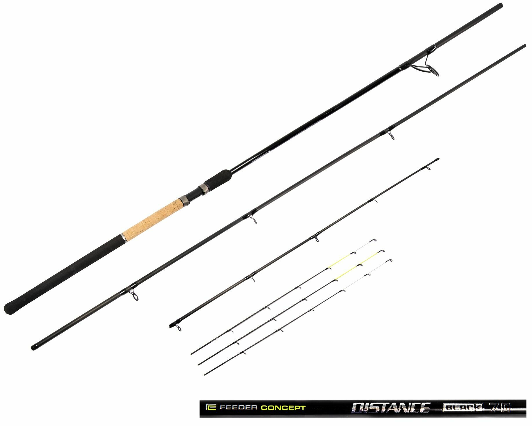 Удилище фидерное Feeder Concept Distance BLACK 070 3.60 (FCDIB070-360)