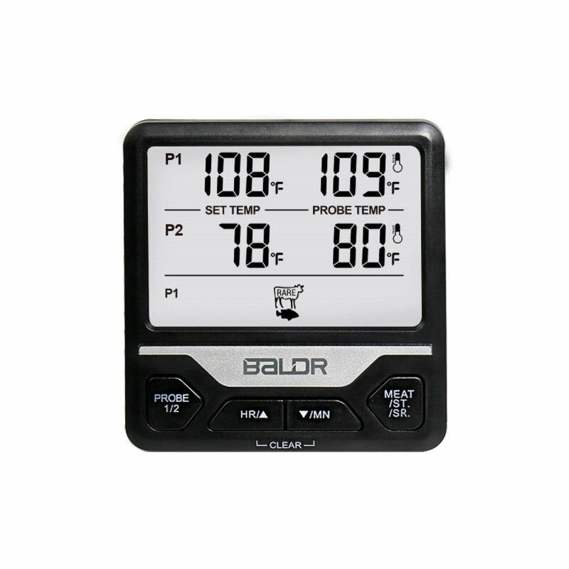 Термометр для мяса BALDR B0373T2, черный