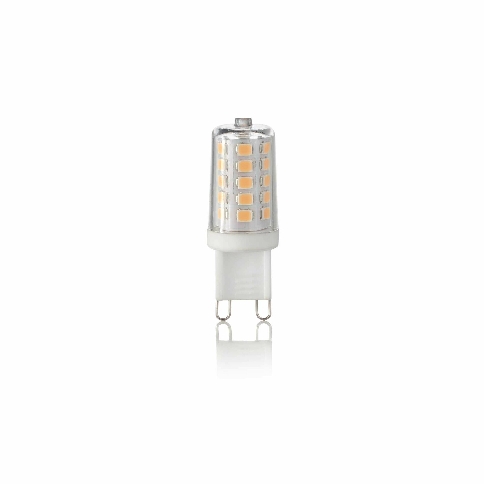 Лампа светодиодная Ideal Lux Lampadina G9 JCD Капсула 3Вт 390Лм 4000К CRI80 G9 230В Прозрачный Не диммируемая 209036.