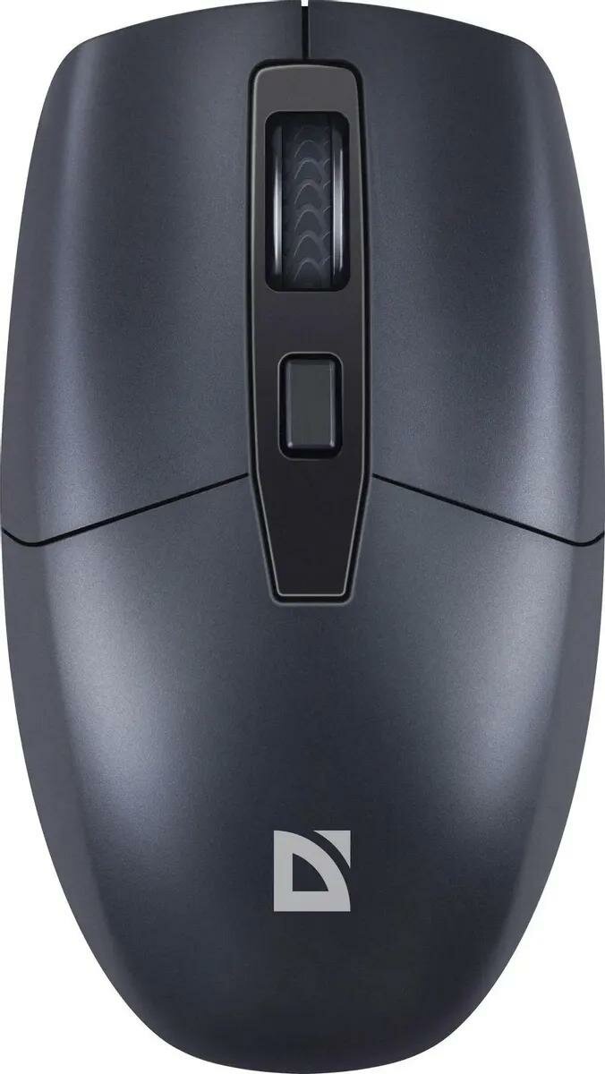 Мышь беспроводная оптическая modern mb-985, 4d, 800-1600 dpi, бесшумная, черный
