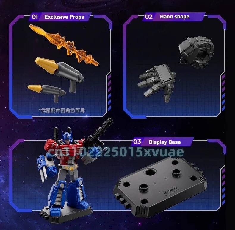 BLOKEES GALAXY VERSION 6 Трансформеры Optimus Prime Megatron Серый, Megatron — фото 1