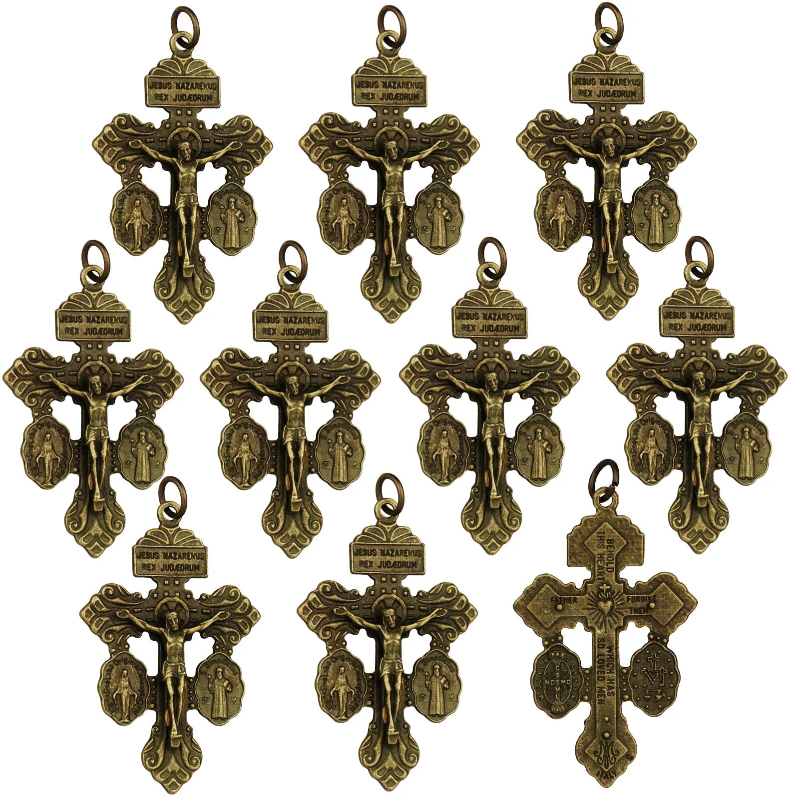 Комплект подвесок Diyalo для ожерелья 10 шт. Bronze-10pcs