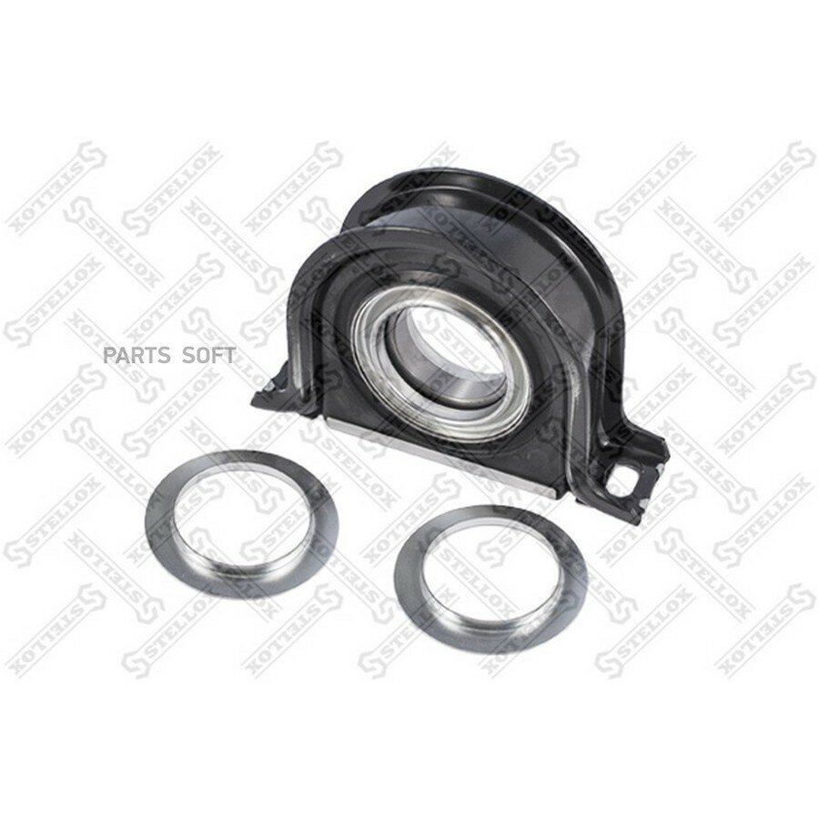 Подшипник подвесной! d=65mm, 2 болта М14 DAF F75 от официального дистрибьютора, STELLOX, артикул 8302512SX