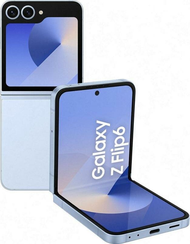 Смартфон Samsung Galaxy Z Flip6 12/512 ГБ Blue EU версия, оригинал