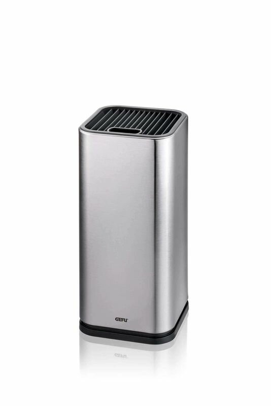 Подставка для ножей Gefu Insiem - 14 отделений, размер 11,0 см x 11,0 см x 23,5 см - Гефу G-13955