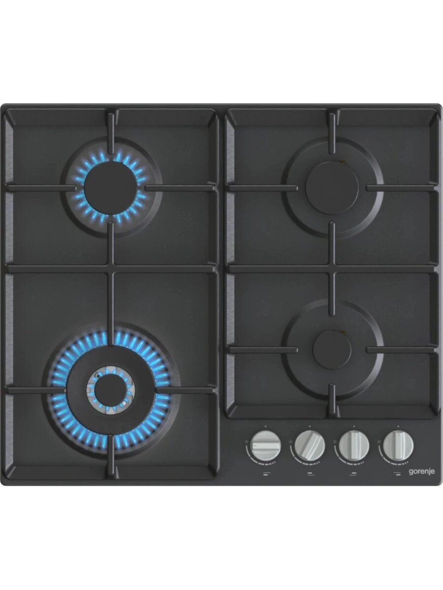 Варочная поверхность газовая Gorenje GW641EXB черный