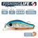Воблер ZipBaits Rigge 35F (35мм, 2гр, плавающий, на голавля) - #L-128