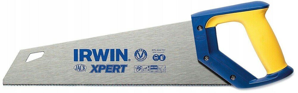Ножовка ручная по дереву, пластику универсальная Эксперт IRWIN 18"/450мм 8T/9P