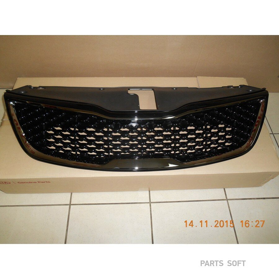 Решетка радиатора (BLACK) от официального дистрибьютора, HYUNDAI-KIA, артикул 863504Y510