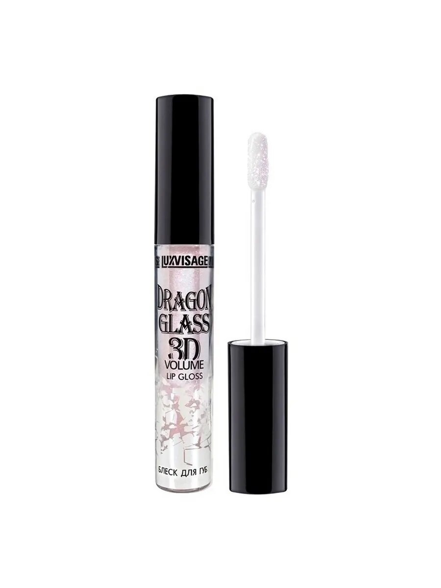 Блеск Luxvisage Dragon Glass 3D Volume Lip Gloss тон 02 Unic