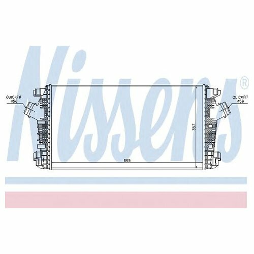 Интеркулер Nissens 96557