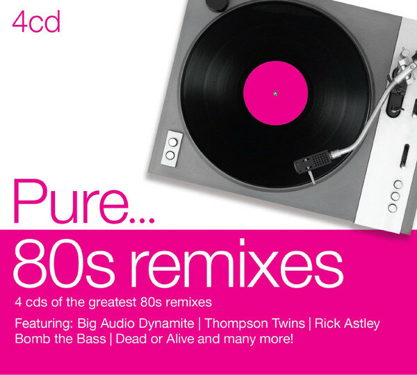 VARIOUS - Pure. 80s Remixes, (4CD, Евросоюз, Импортное, Сборник) Компакт Диск