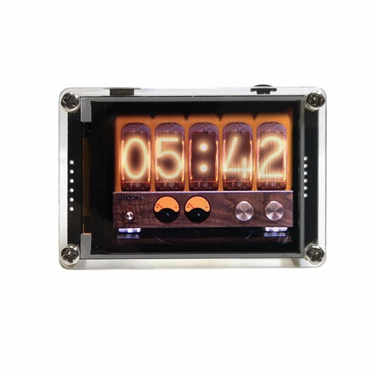 Clock Music Spectrum VU Meter 24дюймовый цифровой анализатор ритма спектр музыкальный vu-метр анализатор ритма 24 дюйма