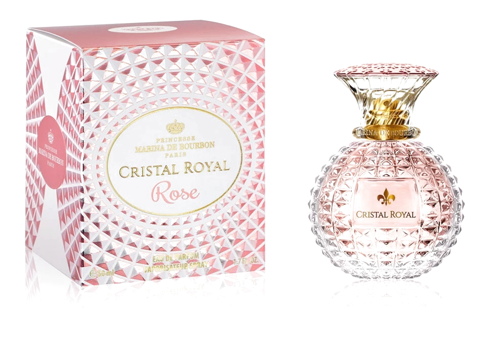 Духи Марина Де Бурбон Кристалл Роял Роза 50 мл для женщин - Marina De Bourbon Cristal Royal