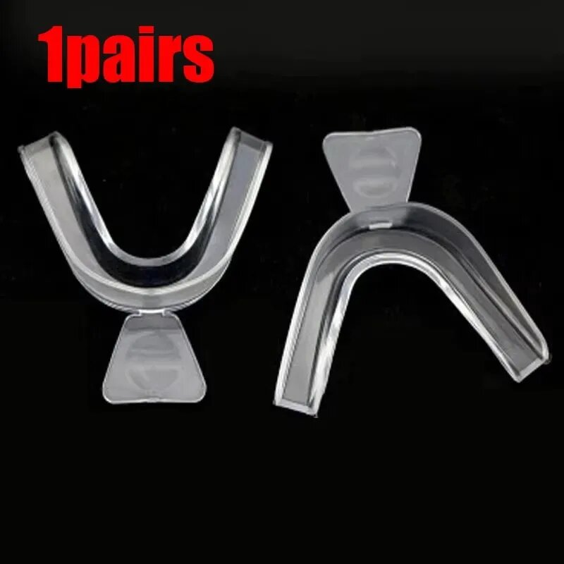 Капы для зубов от бруксизма прозрачные 1pair