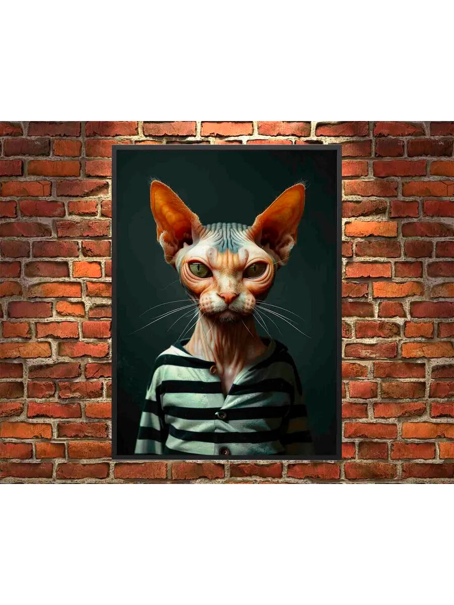 Заключенный кот Као Мани 3, Плакат 30x42см