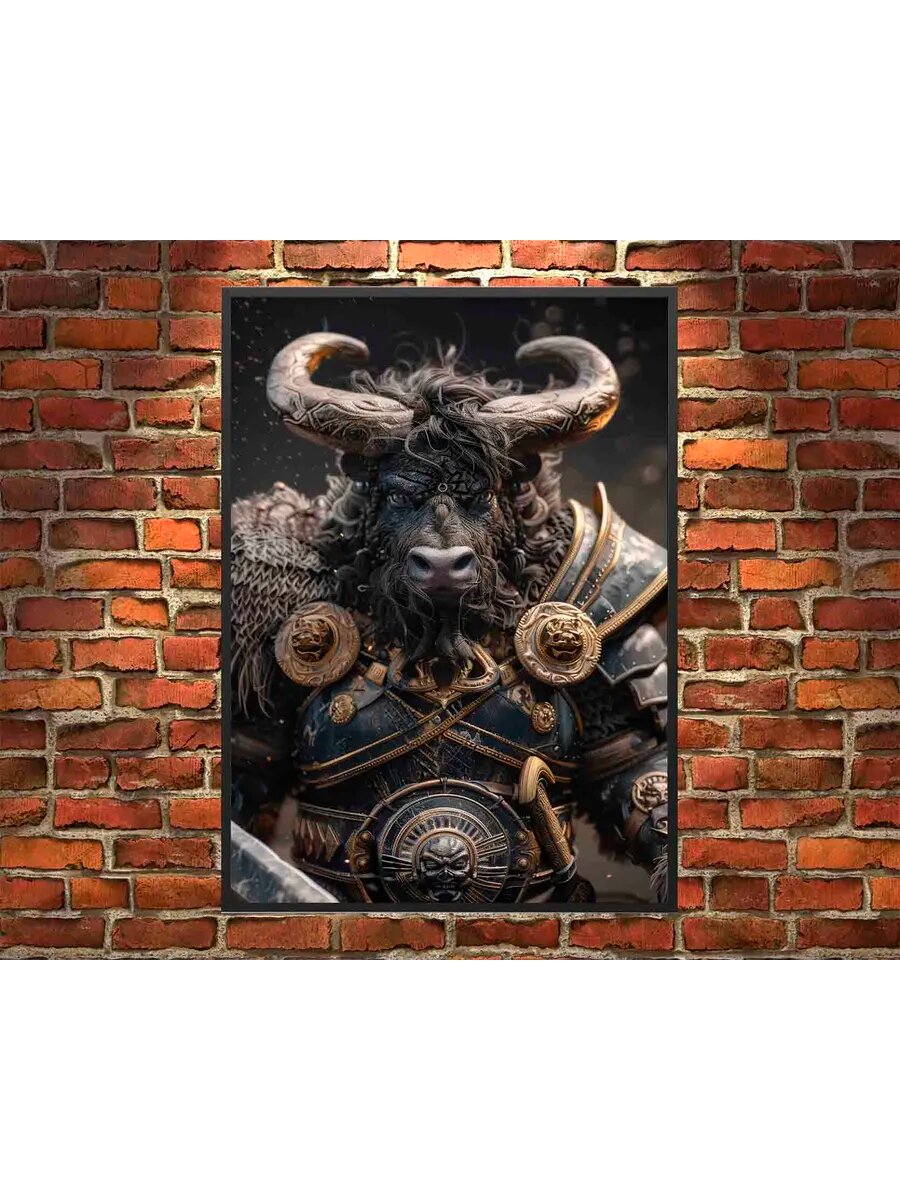 Животное-гладиатор Як 1, Плакат 30x42см
