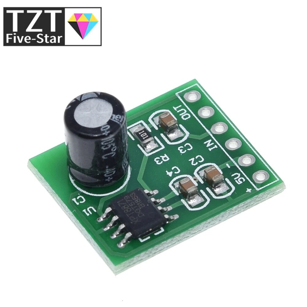Аудиомодуль усилителя TZT 5W MINI (1/5/10 шт.) 3-5В