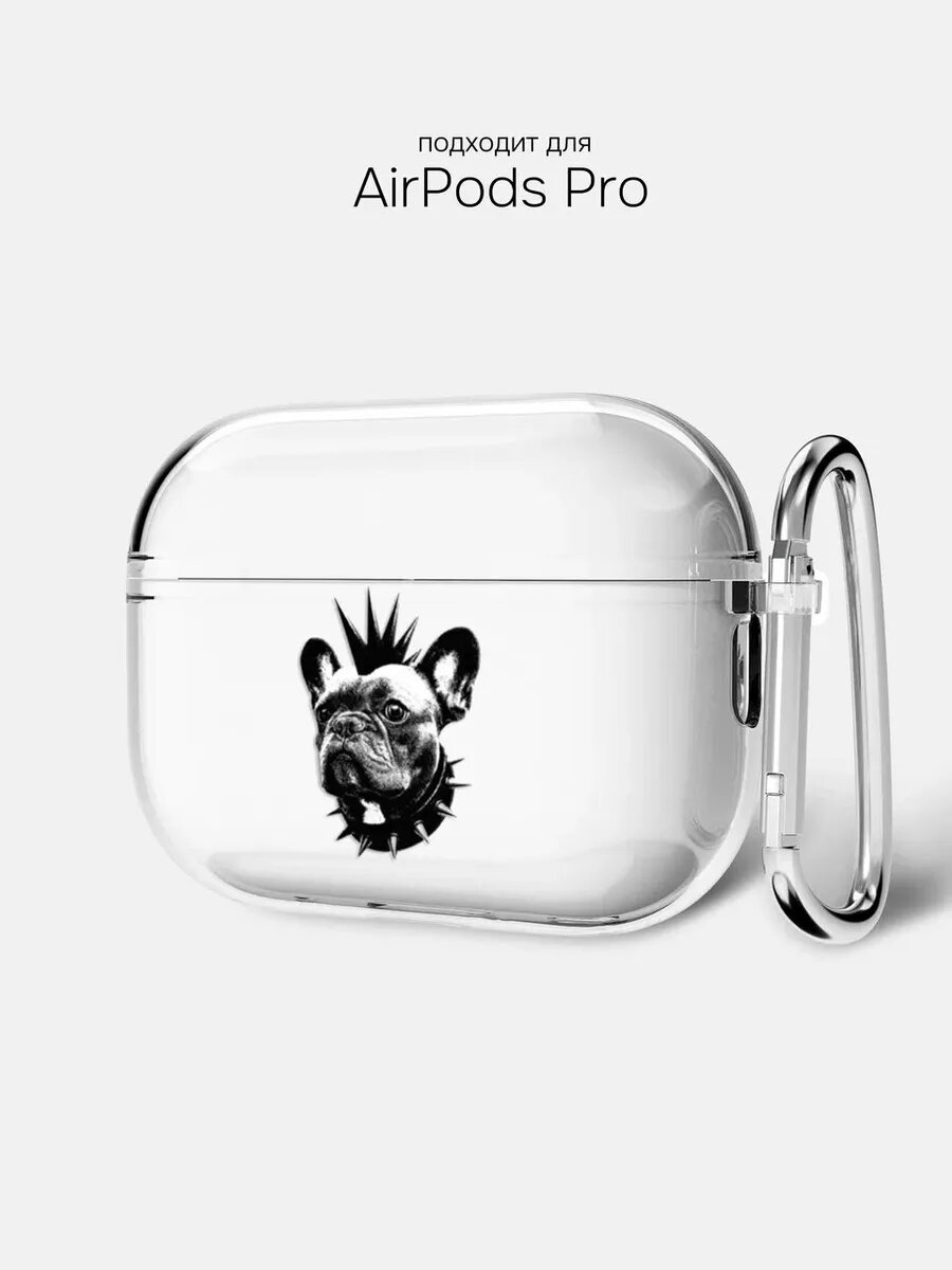 Чехол на AirPods Pro с собачкой