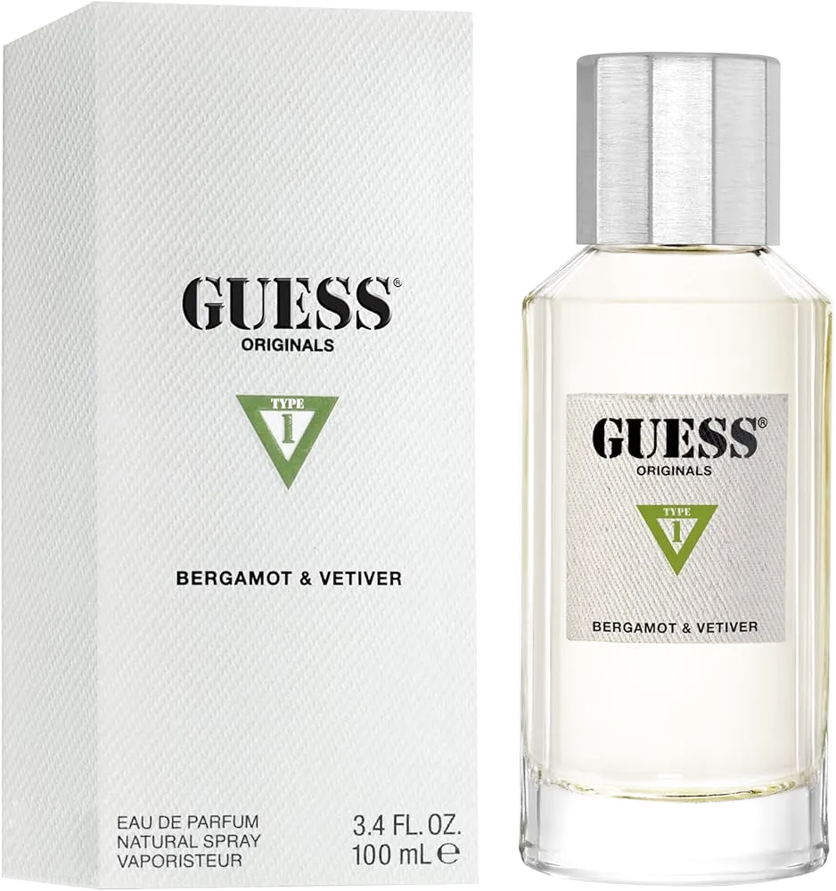 Guess Originals Type 1 Bergamot and Vetiver / Бергамот Энд Ветивер - парфюм 100 мл