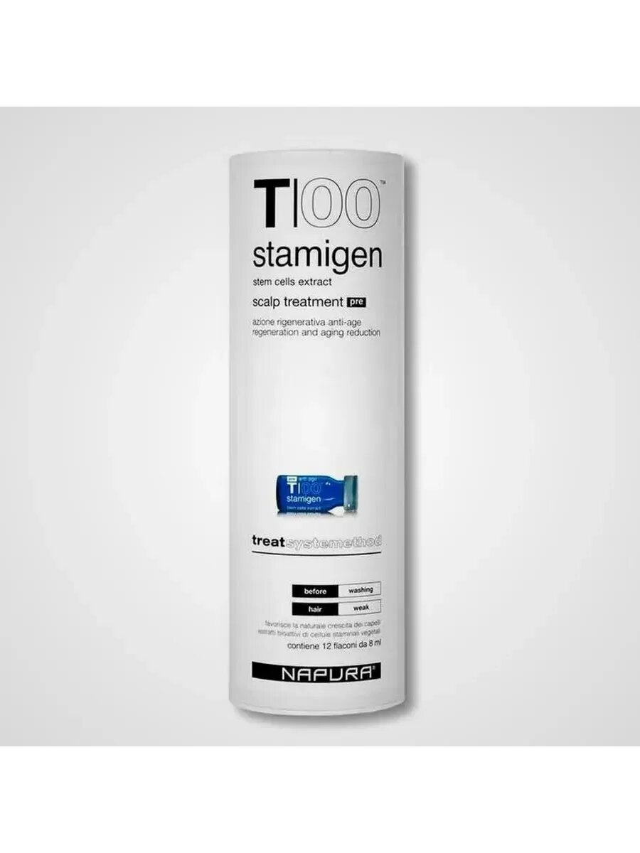 Napura T00 Stamigen Scalp Treatment Сыворотка 12 х 8 мл