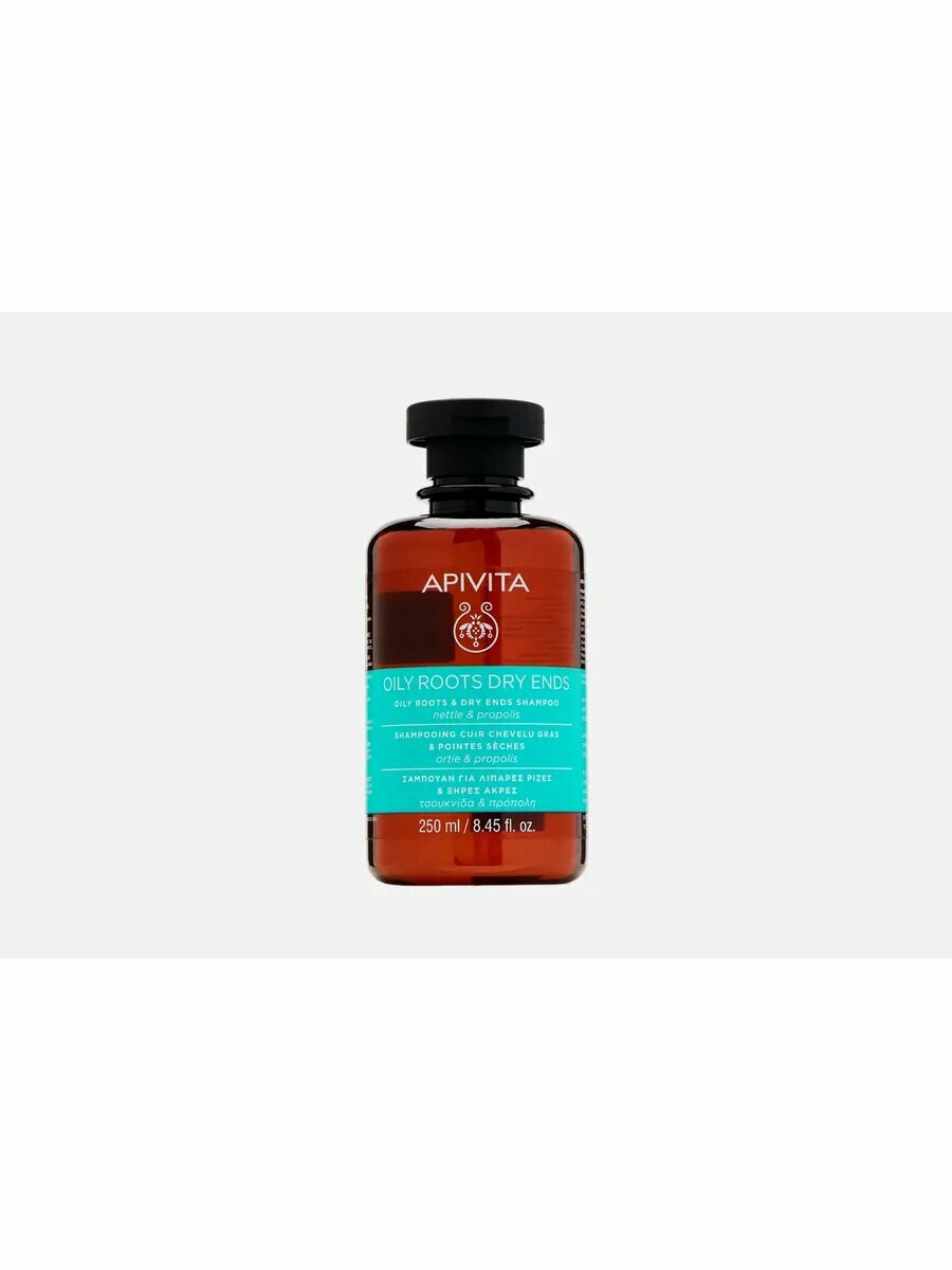 APIVITA OILY ROOTS DRY ENDS Шампунь для волос 250 мл