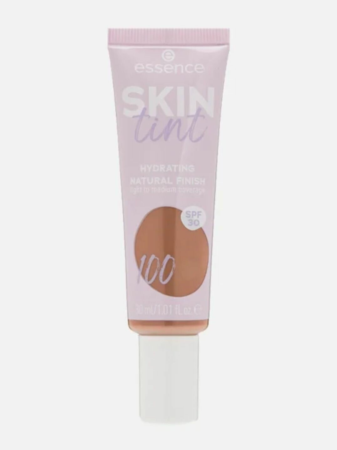 Тональная основа-тинт для лица spf 30 ESSENCE skin tint 100