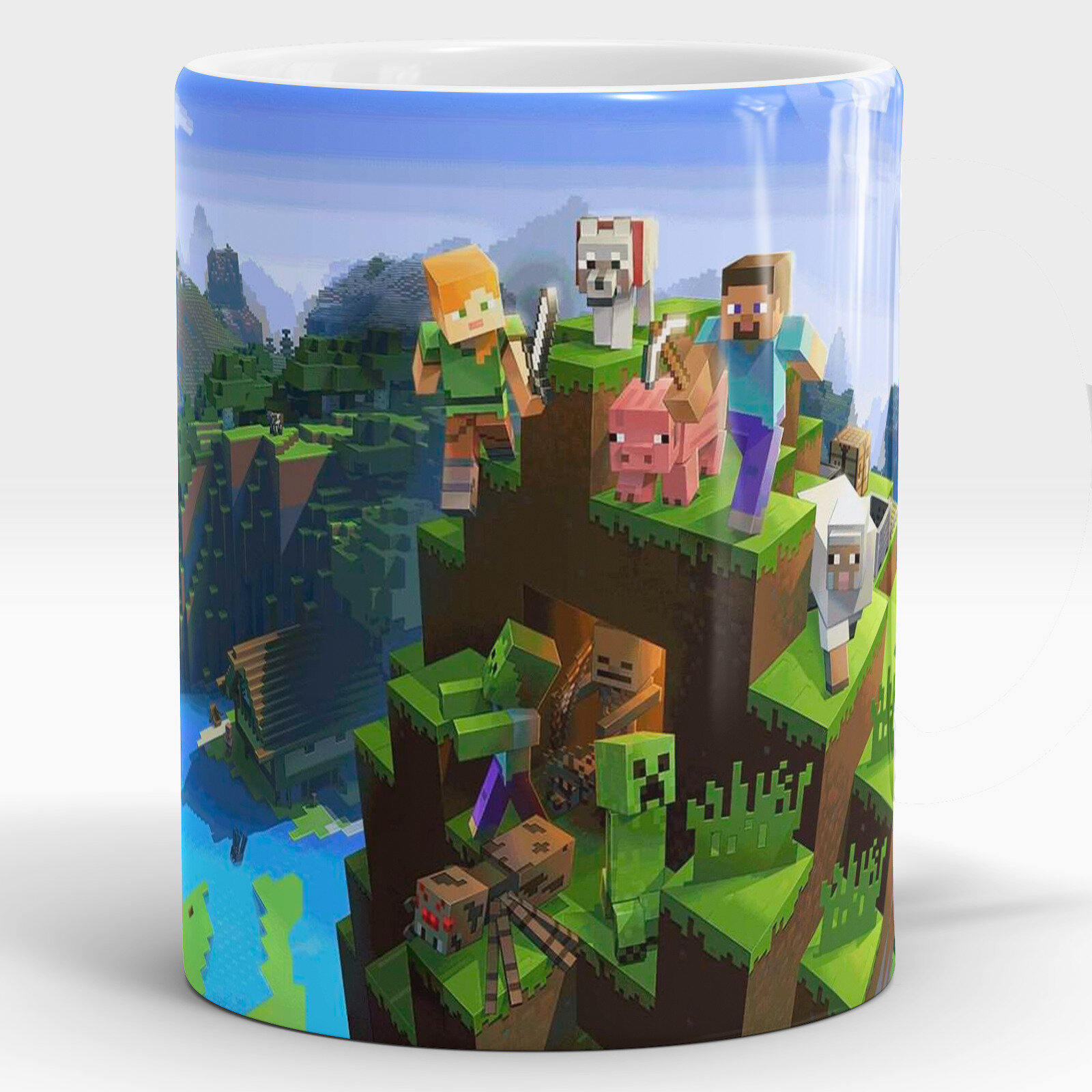 Кружка Майнкрафт minecraft