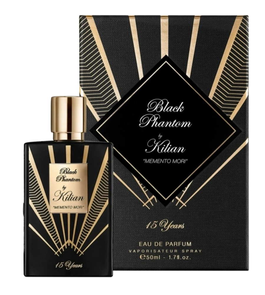 Парфюм для мужчин и женщин Black Phantom Memento Mori 15 Years Kilian 50 мл
