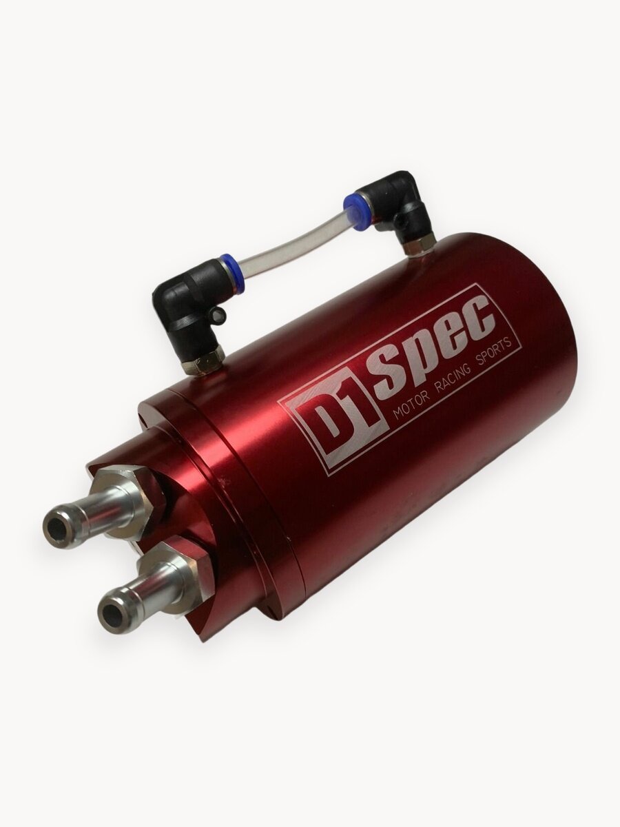 Маслоуловитель - Маслосборник для авто универсальный D1Spec Красный