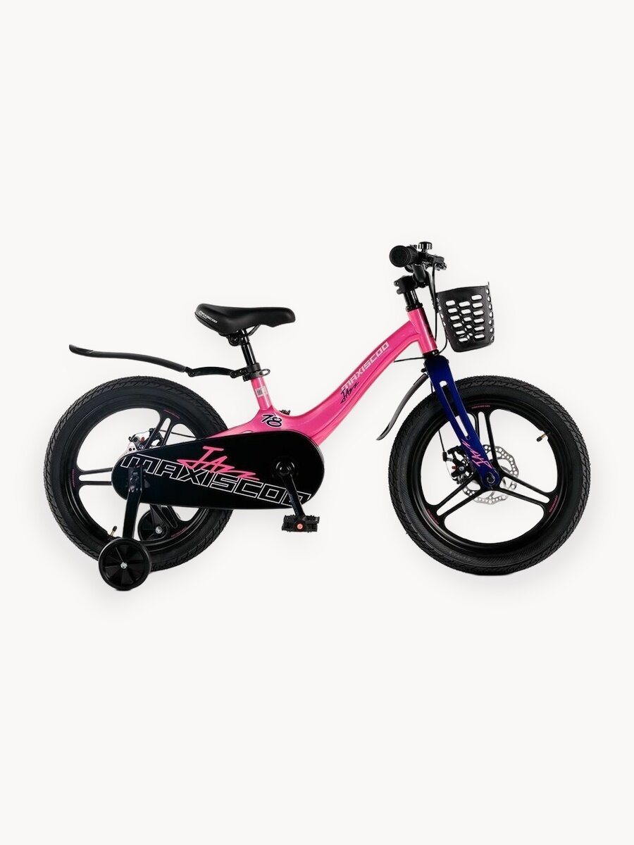 Велосипед детский двухколесный Maxiscoo JAZZ Pro 18" (2025) MSC-J1842P