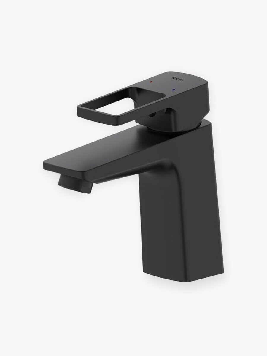 Смеситель для раковины и умывальника IDDIS Bild BILBL00i01 черный матовый