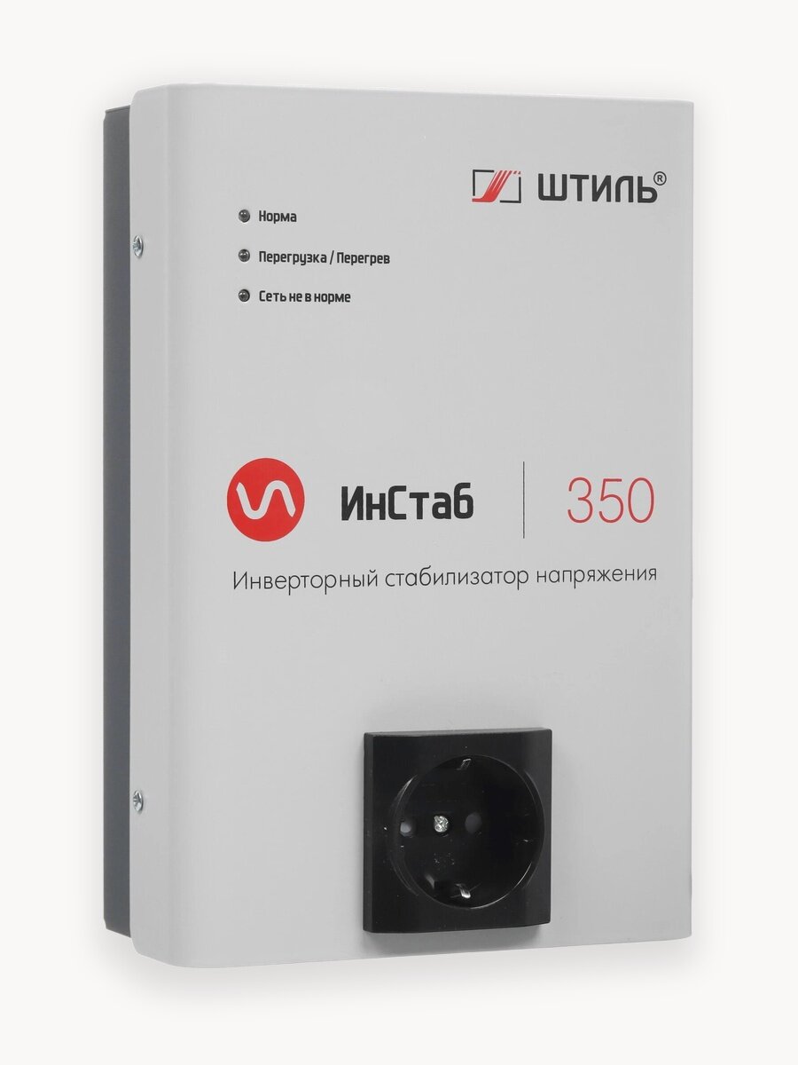 Стабилизатор напряжения Штиль IS350, инверторный, однофазный, настенный, белый