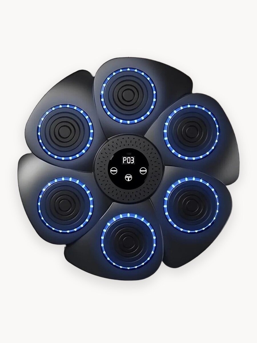 Настенный электронный Боксерский тренажер музыкальный, интерактивный тренажер с музыкой, блютуз, Лапы боксерские