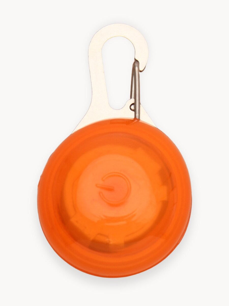 Маячок Пижон "Сфера", оранжевый, светодиодный, 3 режима, для собак