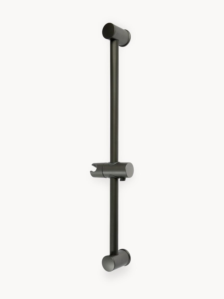 Душевая стойка ZEIN S08, с держателем для душевой лейки, графит